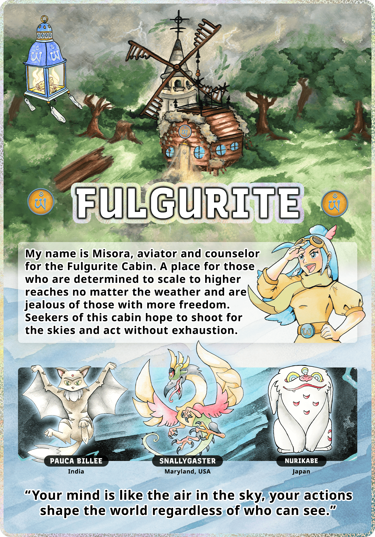 About the cabins – Cryptid Camp