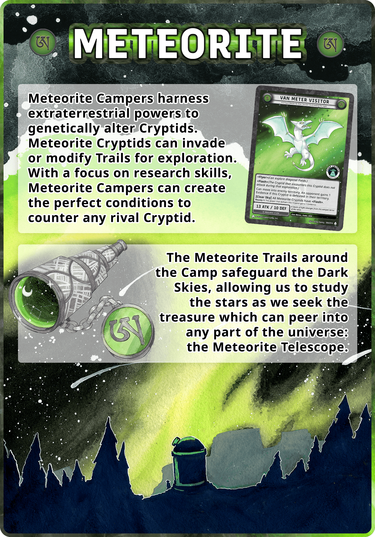 Gameplay – Cryptid Camp