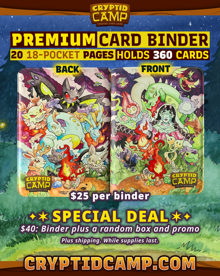 Cryptid Camp TCG | Collect Cryptids & Folklore Creatures